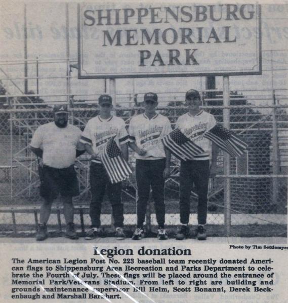 Post 223 Shippensburg, Pennsylvania | The American Legion Centennial ...