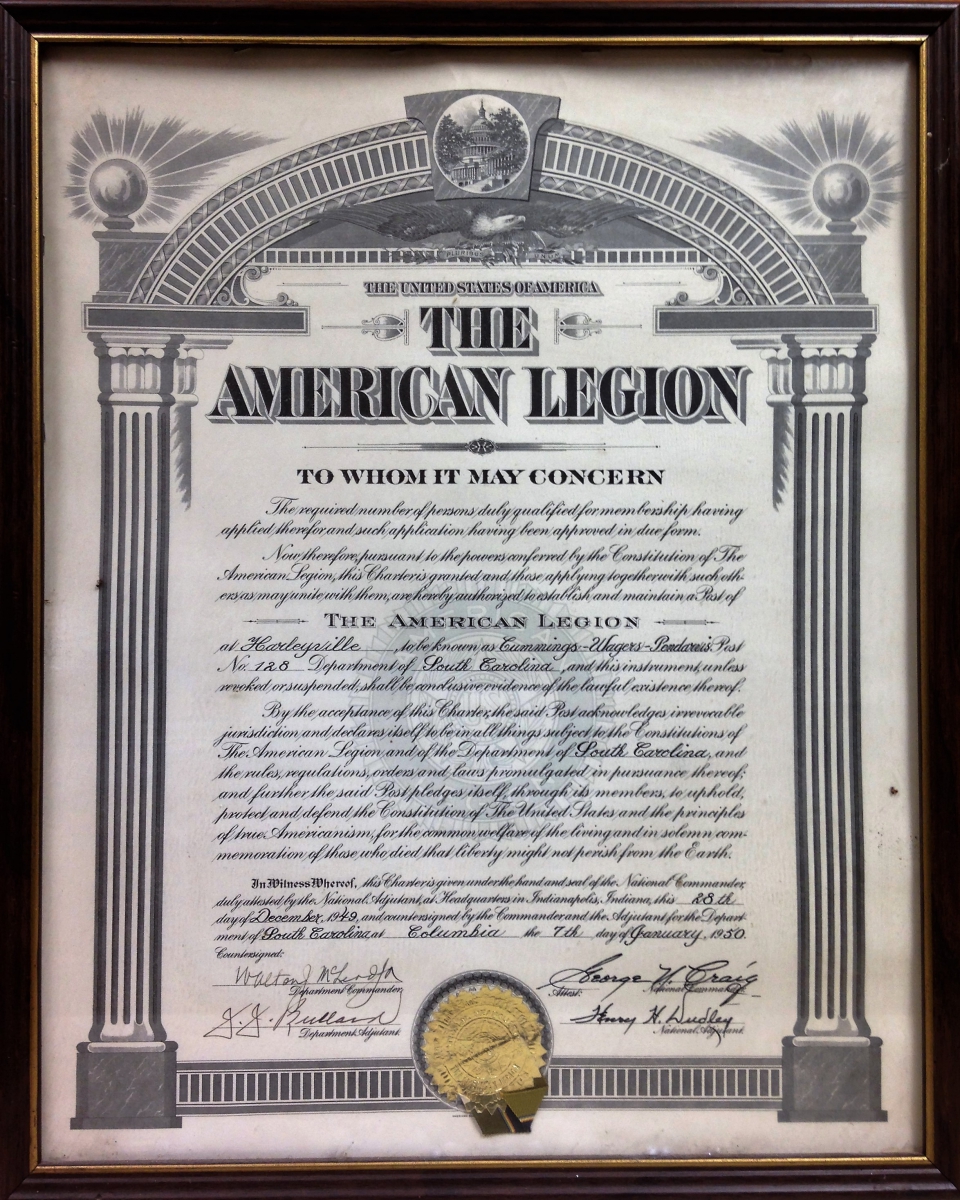 Charter Membership Roll | The American Legion Centennial Celebration