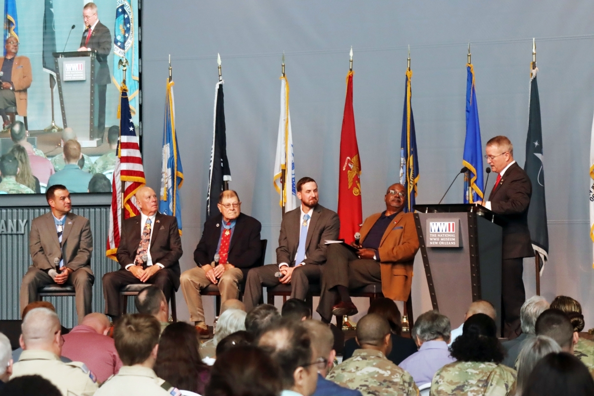 Medal of Honor Convention 2023 held at the WW 2 Museum in New Orleans ...