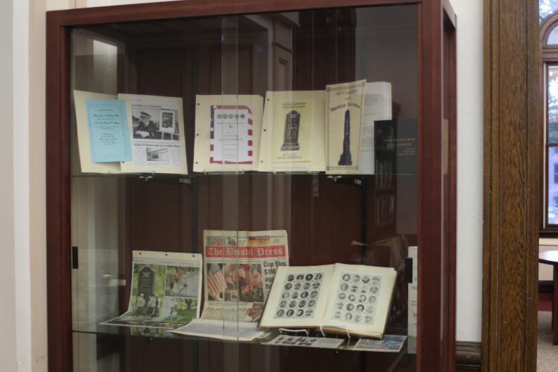 Display at Bristol Public Library | The American Legion Centennial ...