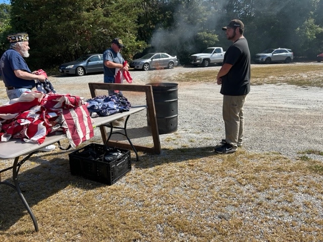 2023 Flag Retirement Ceremony | The American Legion Centennial Celebration