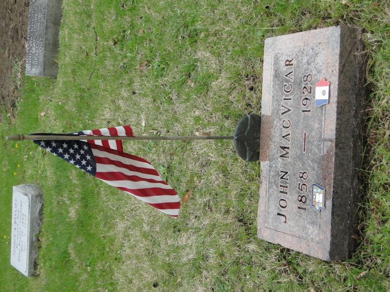 Department of Iowa commemorates its first adjutant, John MacVicar | The ...